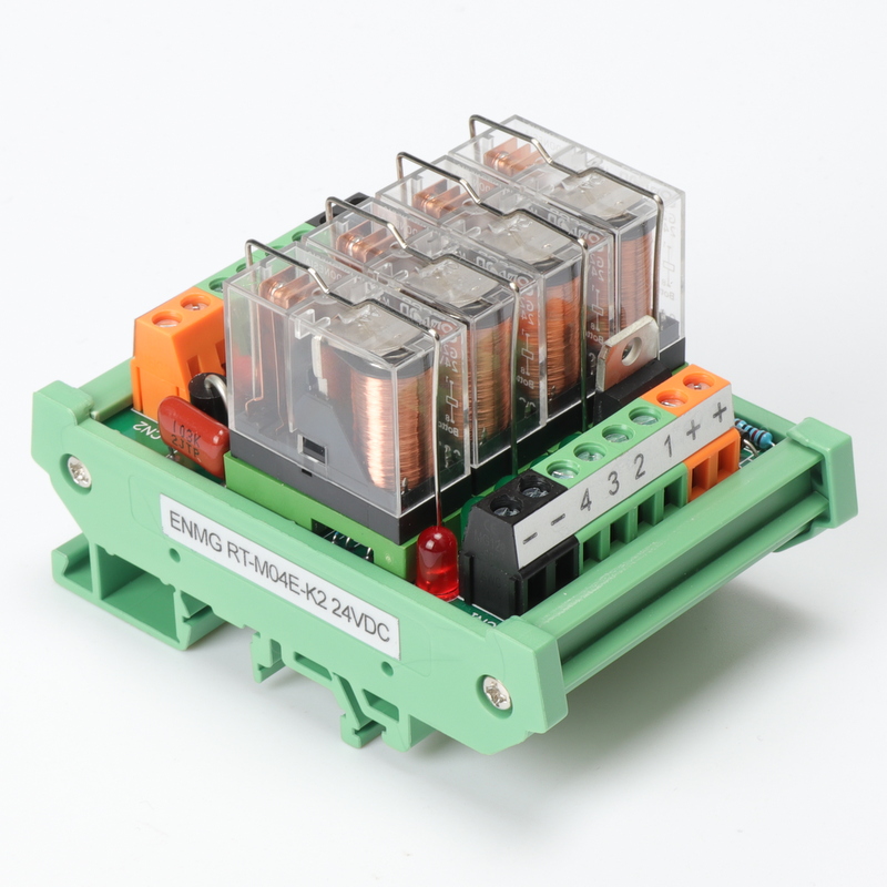 省配线终端 欧姆龙OMRON G2R-1-E 16A继电器模组RT-M04E-K2-K3液压阀控制 - 恩爵ENMG智能科技