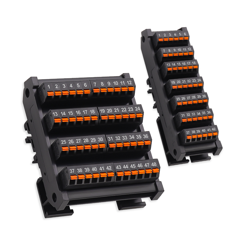省配线终端 端子台模组 多组多点等电位并线分线ECTB 24点 42点 48点 84点 - 恩爵ENMG智能科技